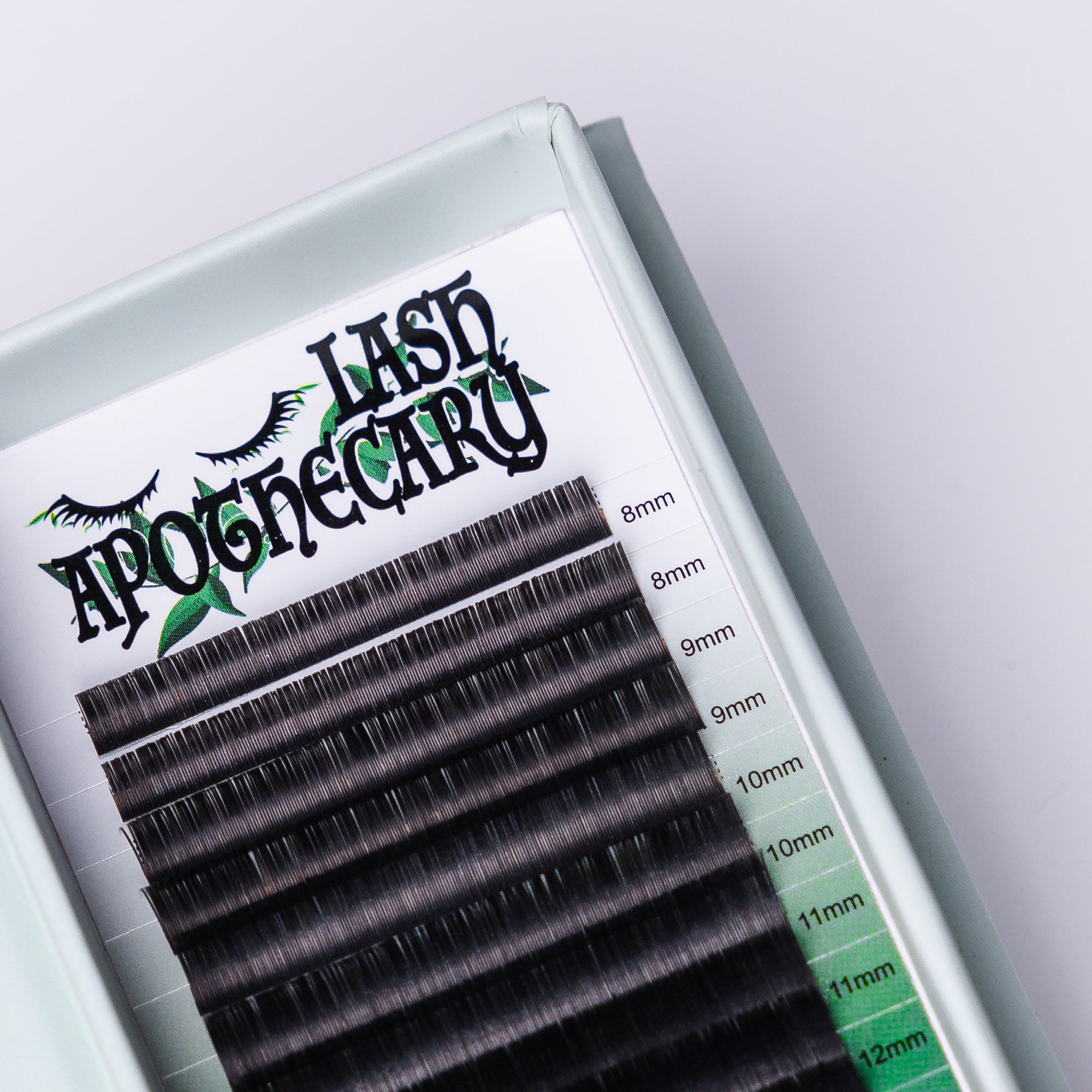 Flat (ellipse) lash trays – lash apothecary
